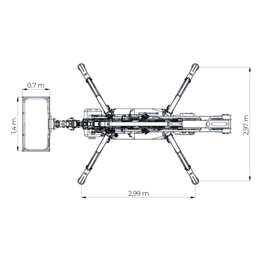 CMC S20 Spider Lift - Affordable Access Hire Ltd