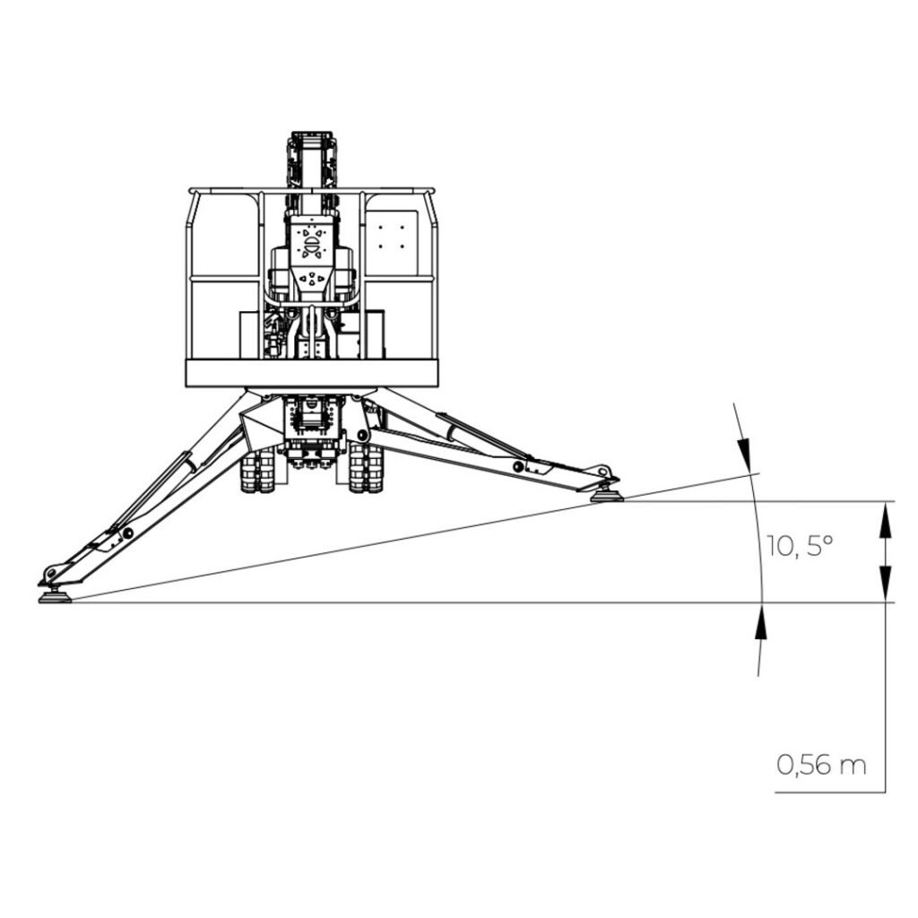 CMC S20 Spider Lift - Affordable Access Hire Ltd